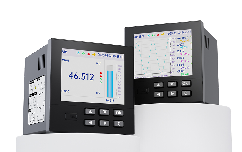 MIK-RN3000 18-channel analog signal input paperless recorder - Meacon ...